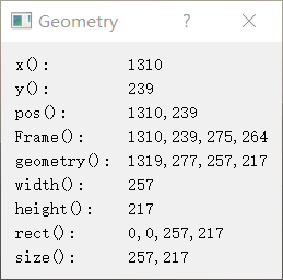 学习QT之位置相关函数_framegeometry-CSDN博客