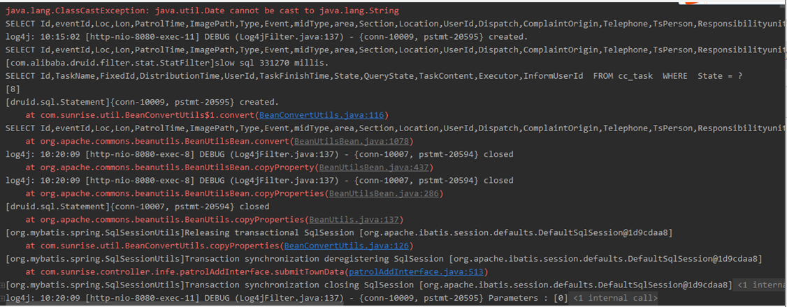 Java中copyproperties方法复制遇到date类型报错pyproperties String转date报错 Csdn博客 