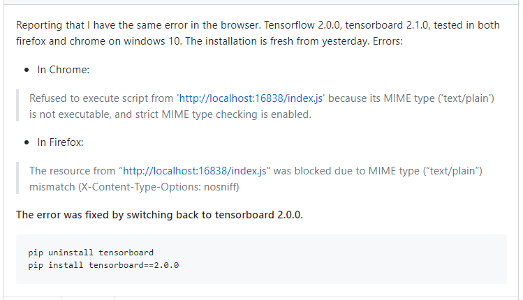 解决win10环境下tensorboard不能正常显示的问题 Tensorboard 设置绝对路径也无法显示 Csdn博客