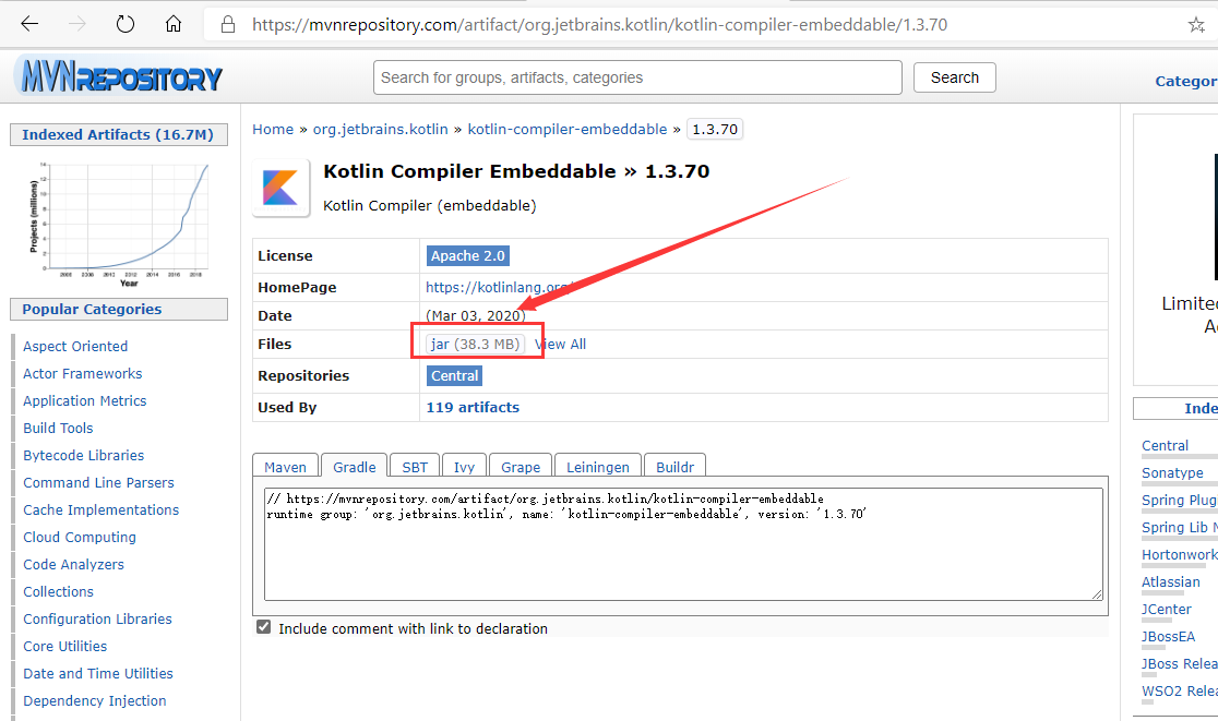 【Android studio】Gradle download:kotlin-compiler-embeddable-1.3.70.jar下载太慢或者失败解决办法_download ...