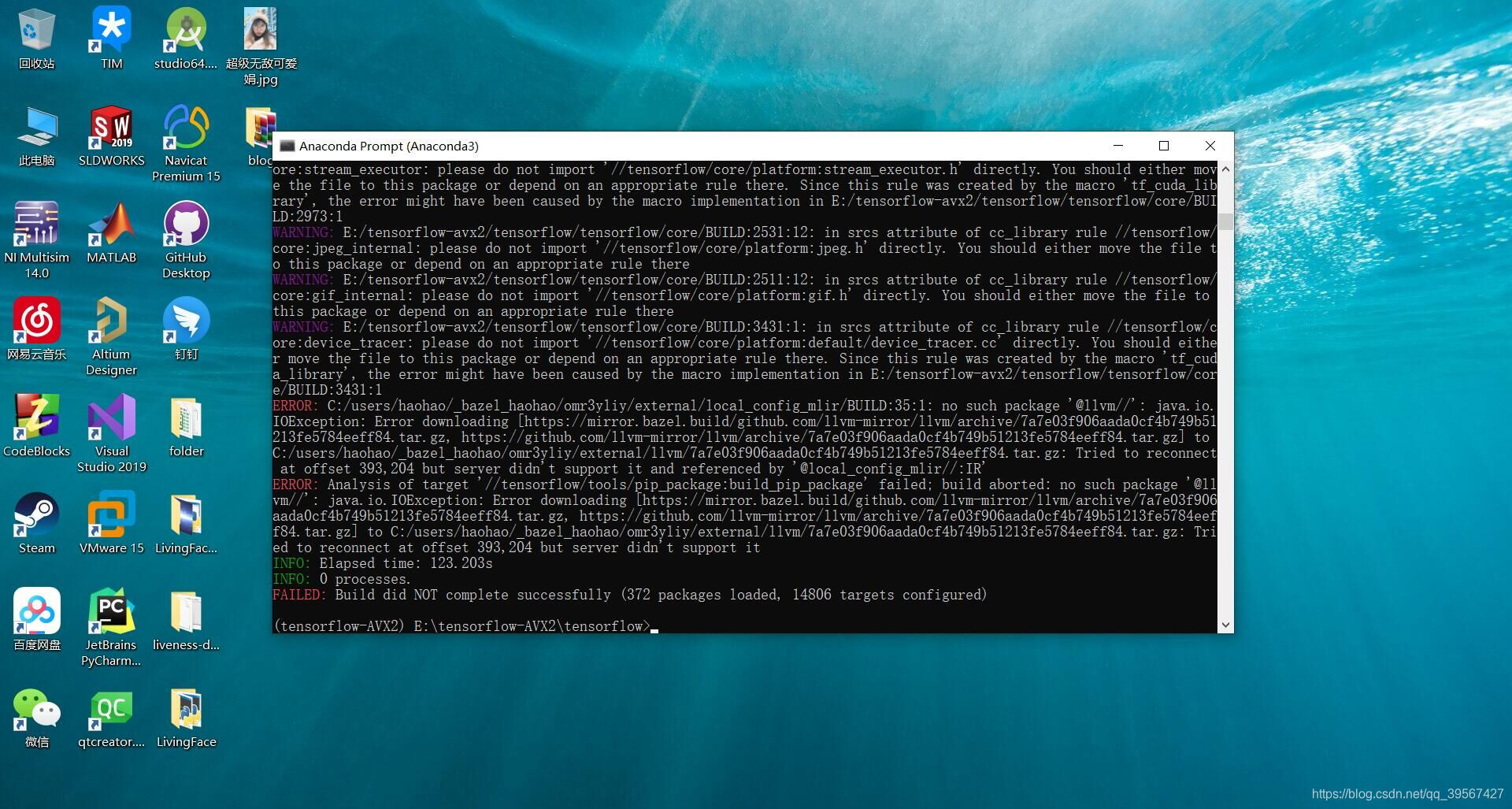 Win10系统下从tensorflow源码编译tensorflow Gpu 115could Not Find Any Cudah Matching Version In A Csdn博客