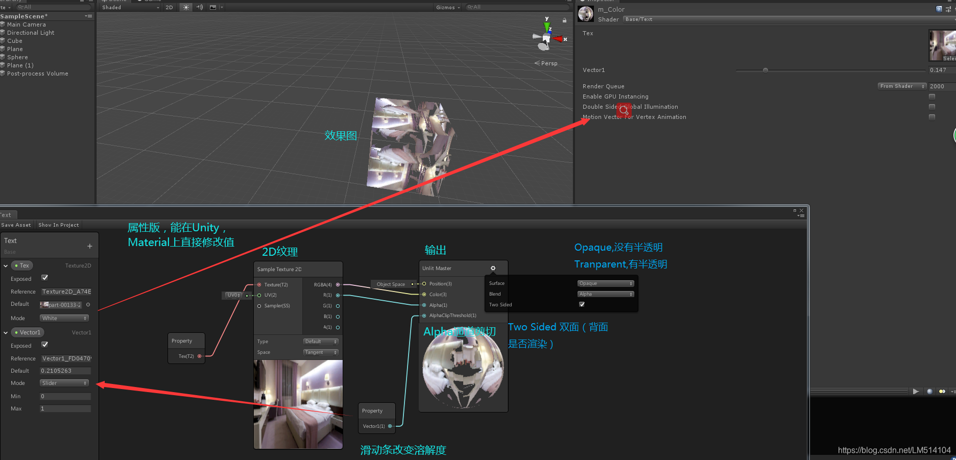 Unity Shader 学习笔记(九、shadergraph溶解效果) Unity石化shader Csdn博客