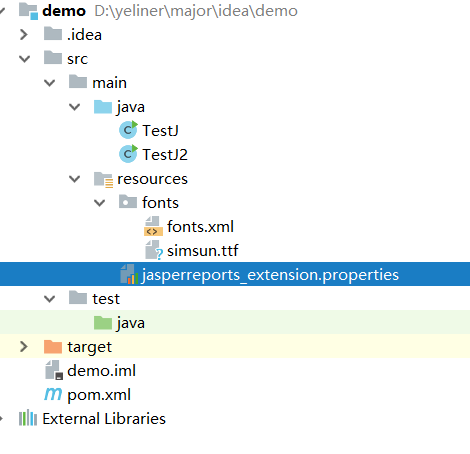 Jasper报表导出pdf中文不显示——Font "simsun" is not available to the JVM. See the Javadoc for more det，已解决 ...
