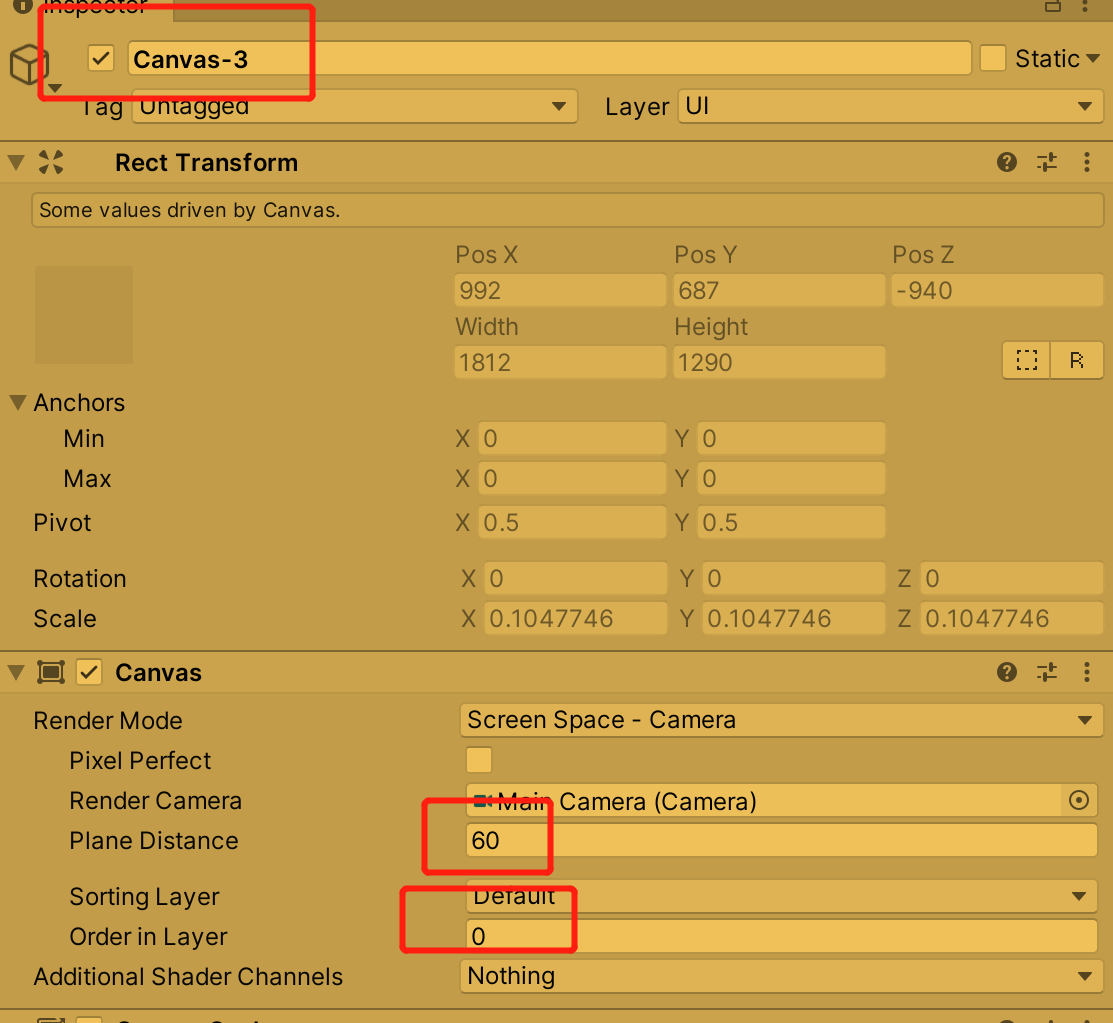 在Unity的UGUI系统里使用Renderer的显示层级研究 (二) Canvas组件之间的显示规则_unity两个canvas-CSDN博客