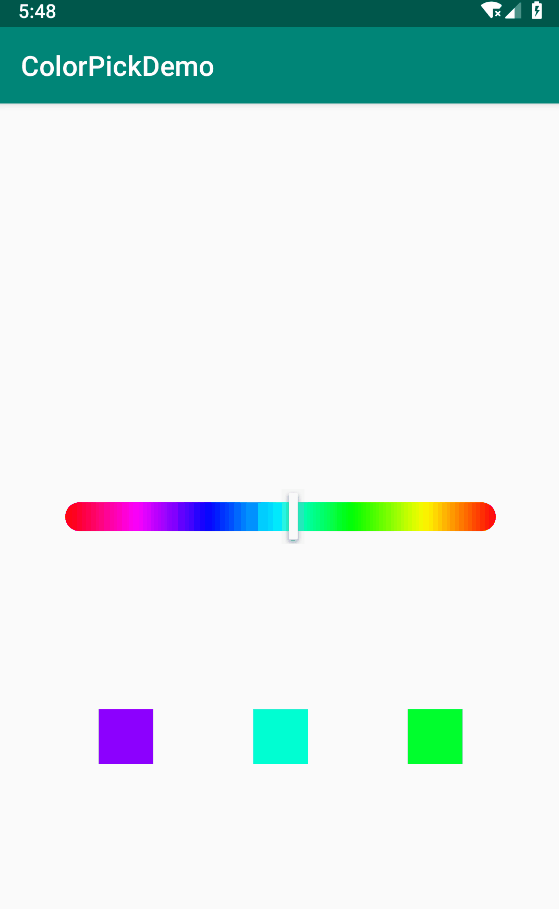 Android 自定义View颜色选择器（ 条形、水平），使用HSV颜色模型实现取色器并反向定位颜色所在位置_android取色器view ...