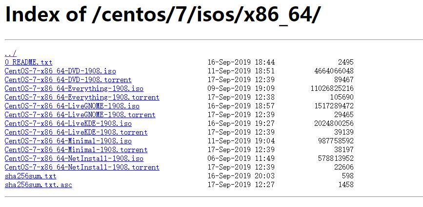 CentOS 7镜像下载_centeros71908下载-CSDN博客