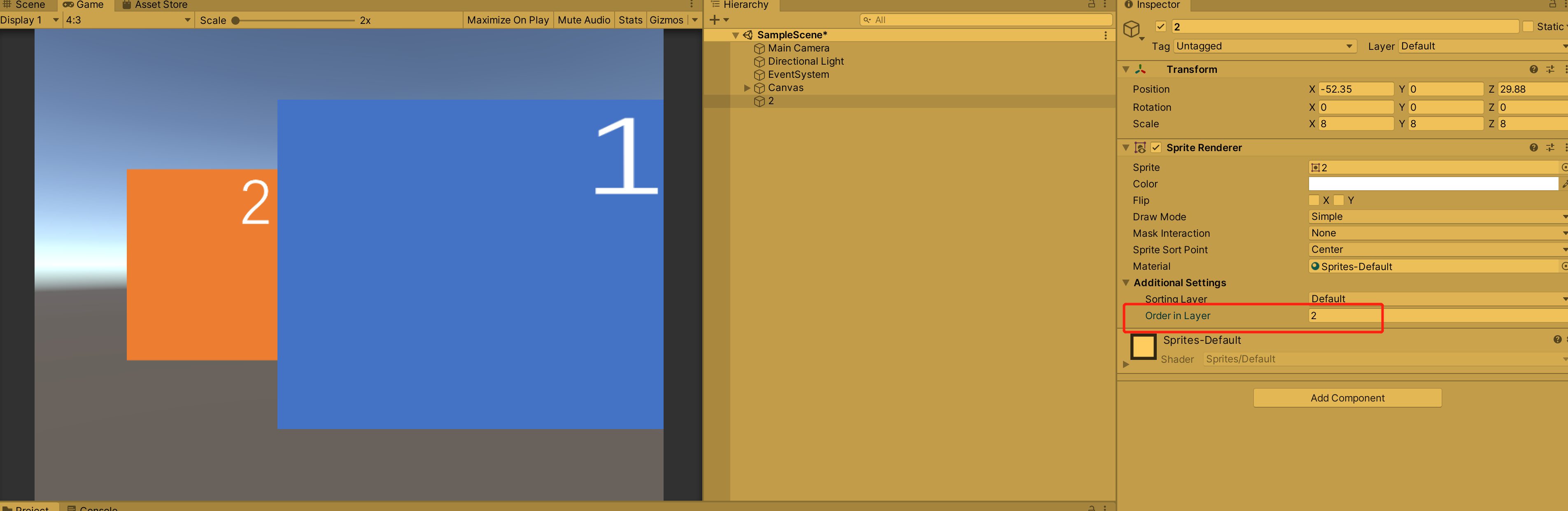 在Unity的UGUI系统里使用Renderer的显示层级研究 (三) Canvas与Renderer混合显示的测试_spriterenderer改为canvasrenderer-CSDN博客