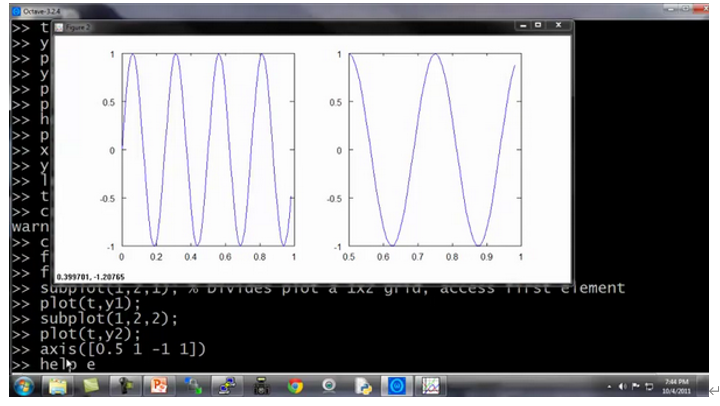 吴恩达机器学习之octave教程octave Tutorial：基本操作、移动数据、 计算数据、绘图数据、控制语句：for，while，if语句、 向量化、工作和提交的编程练习汪雯琦的