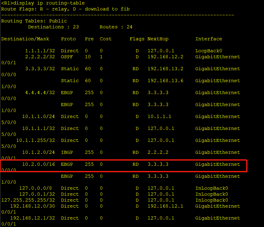 BGP实验配置——IBGP、EBGP、路由策略、路由聚合、链路备份-CSDN博客