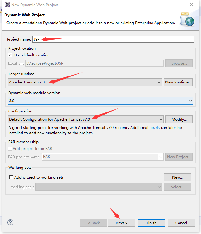 eclipse下载安装+eclipse部署Tomcat+创建JavaWeb项目+访问jsp文件+常见问题解决【图文教程】_eclipse jsp下载-CSDN博客
