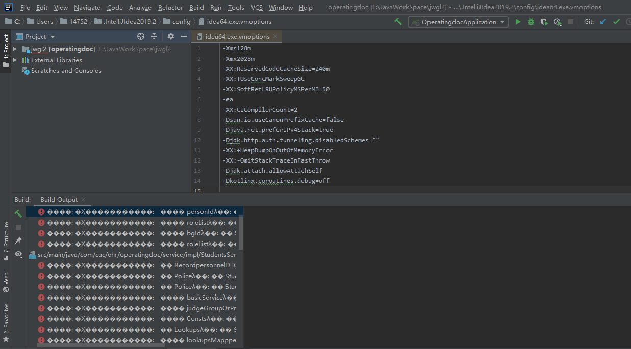 IDEA编译乱码 Build Output提示信息乱码 方块_idea build output报错-CSDN博客