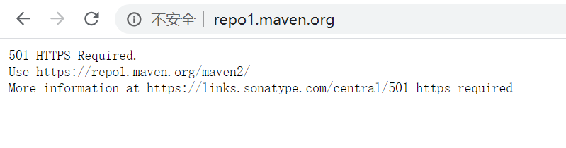 maven install报错501 HTTPS Required. 官方地址httprepo1.maven.orgmaven2不能访问问题解决_maven 安装 报509 是什么问题-CSDN博客