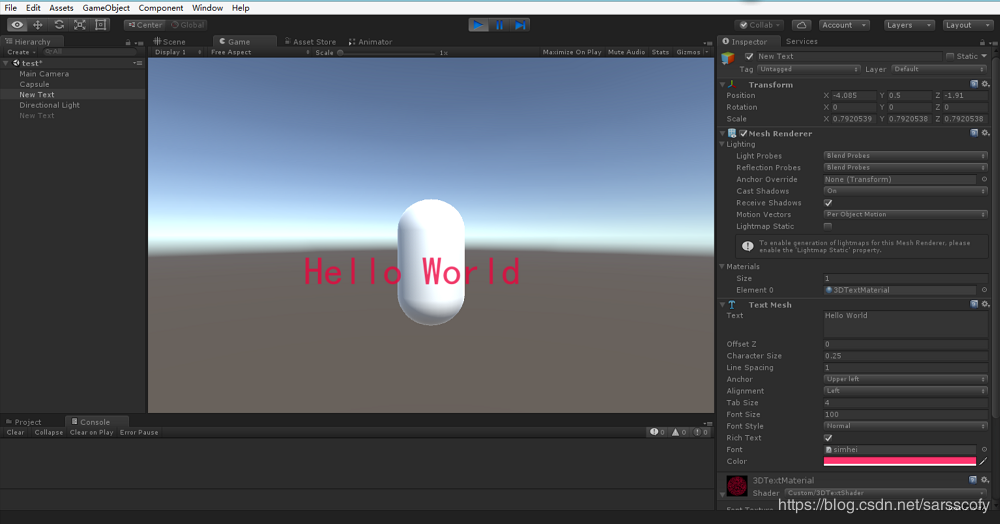 Unity 3D Text字迹模糊问题的解决方法_英文字体在unity里很糊-CSDN博客