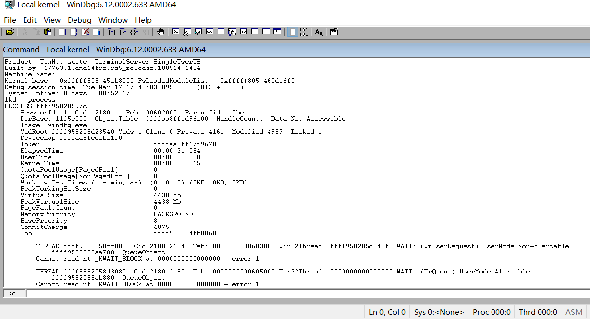 WinDbg 环境搭建（本地内核调试）_the syste does not support local kernel debug-CSDN博客