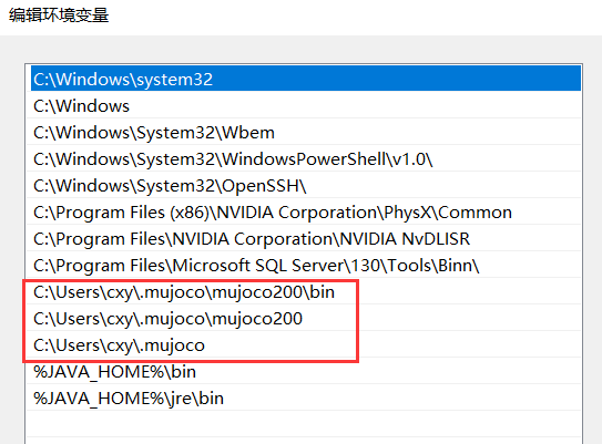 win10安装mujoco200,mujoco_py2.0.2.9,gym_xiyuchen的博客-CSDN博客