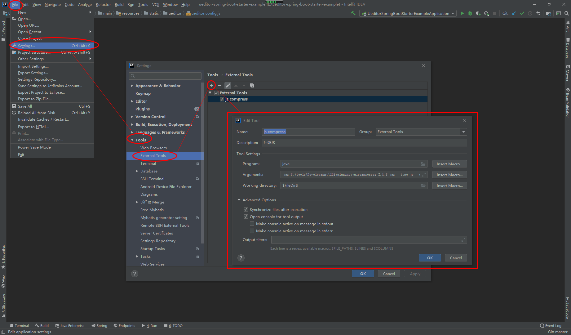 IntelliJ IDEA 插件 yuicompressor 压缩 JS_intellij idea yuicompressor-CSDN博客