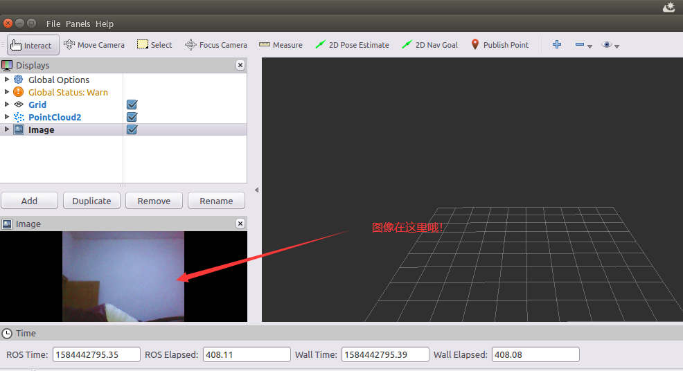 ROS学习【7】-----ubuntu16.04中ROS调用笔记本的摄像头显示，并在Rviz中进行摄像区域的显示_ubuntu怎么连接笔记本 ...