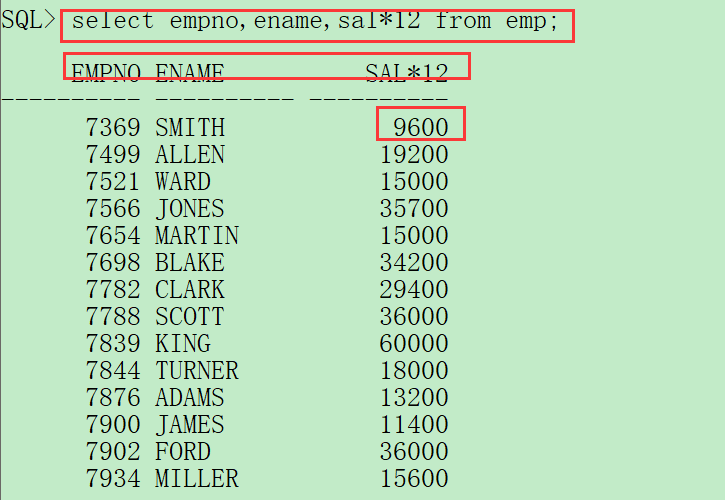 Oracle-----SQL简单查询_oracle emp表 sql查询-CSDN博客
