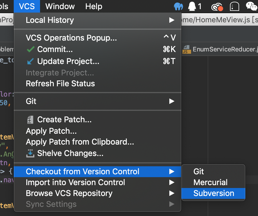 WebStorm如何连接SVN及修改SVN地址_webstorm连接svn-CSDN博客