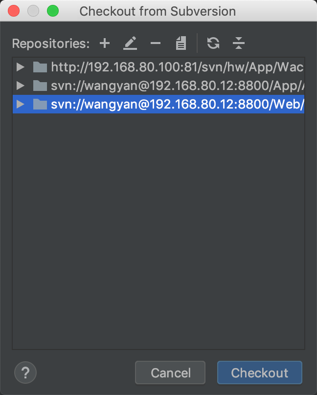 WebStorm如何连接SVN及修改SVN地址_webstorm连接svn-CSDN博客