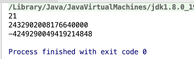用java来最大支持的阶乘有多大？ 用java可以计算的最大阶乘 Csdn博客