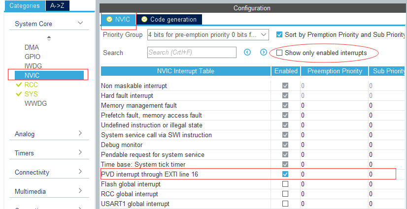STM32 F103 使用HAL库配置PVD_stm32 cubemx如何配置pvd-CSDN博客