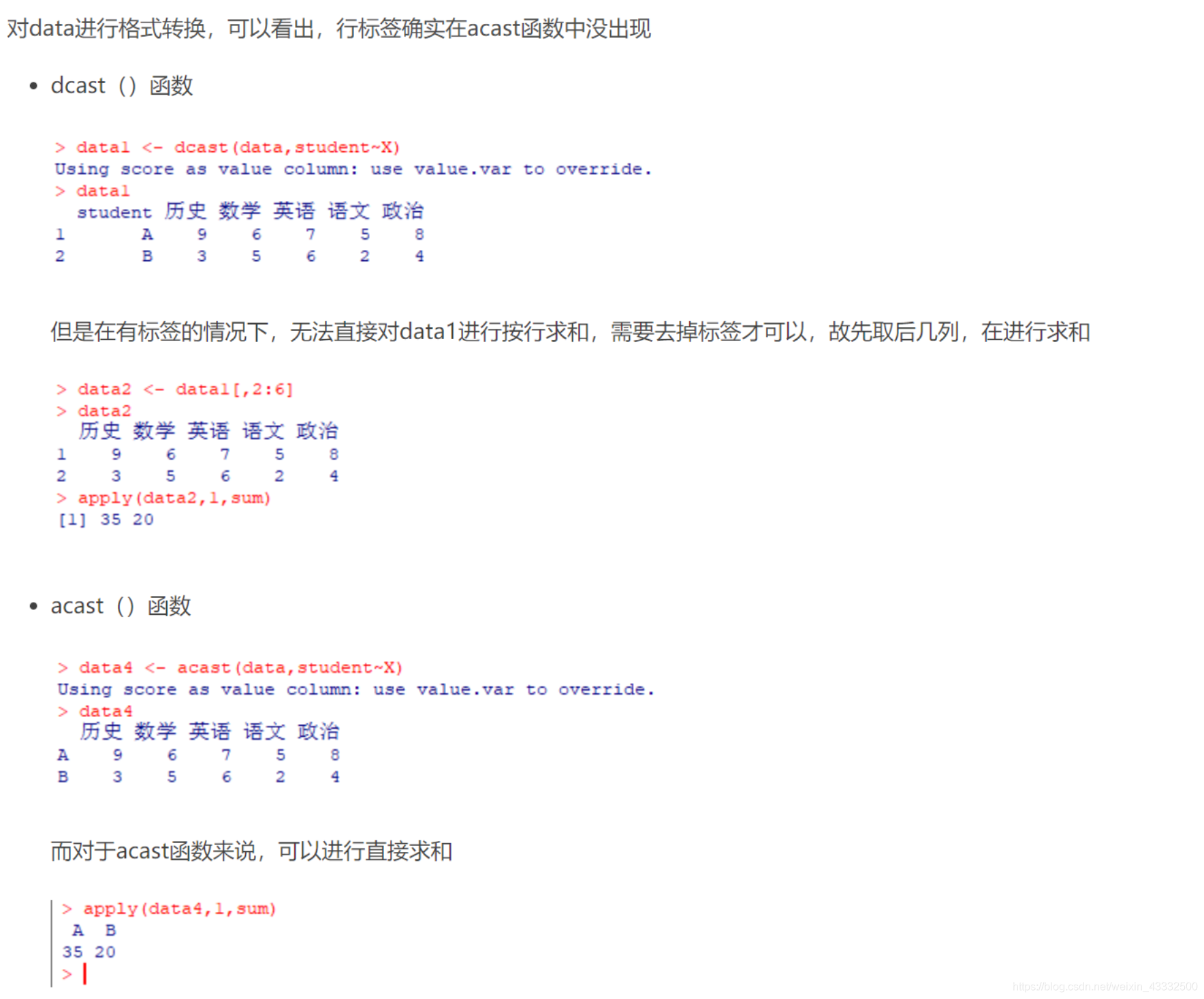 分别使用sql、r和python将宽数据和长数据互相转换sql把长表格变成宽表格 Csdn博客