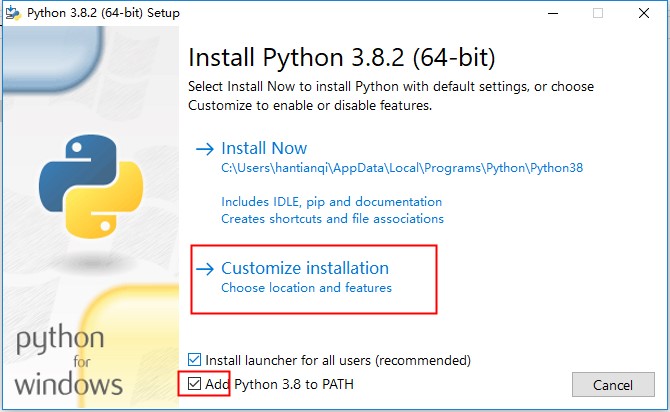 Python3.8.2安装包，安装教程_python 3.8.2安装包-CSDN博客