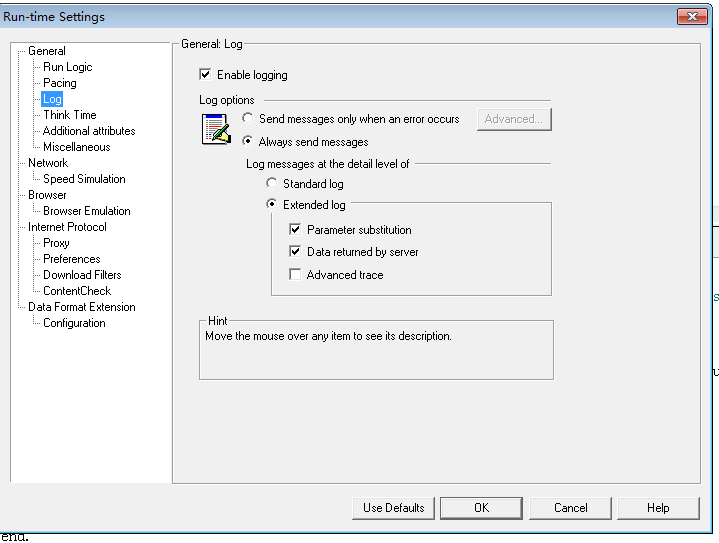 loadrunner - Run time Settings 的详细说明_loadrunner12运行时设置保存-CSDN博客