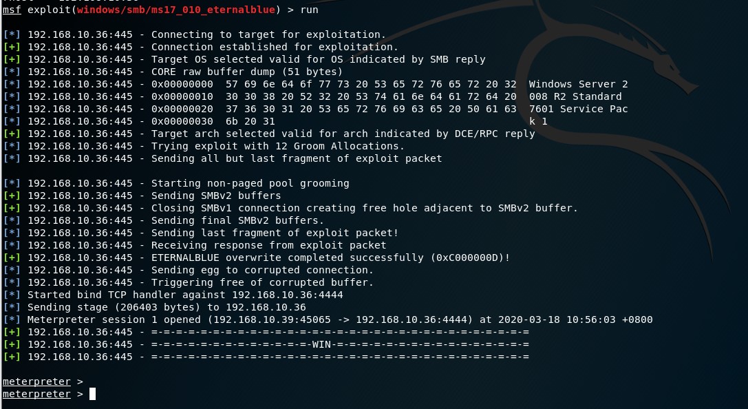 36. Metasploit利用17-010时报错Could not make SMBv1 connection-CSDN博客