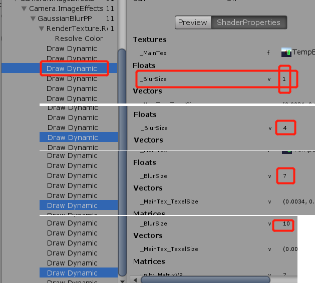Unity Shader PostProcessing - 6 - GaussianBlur 高斯模糊+CommandBuffer使用做一些其他的特效_unity shader 高斯模糊效果 ...