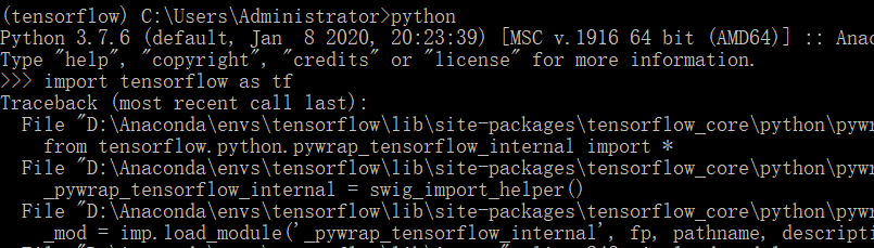 (2020年2月教程)Windows10下安装tensorflow2.X的gpu及cpu版本以及配置到pycharm全过程（及部分出现问题解决）_tensorflow2.x设置cpu运行-CSDN博客