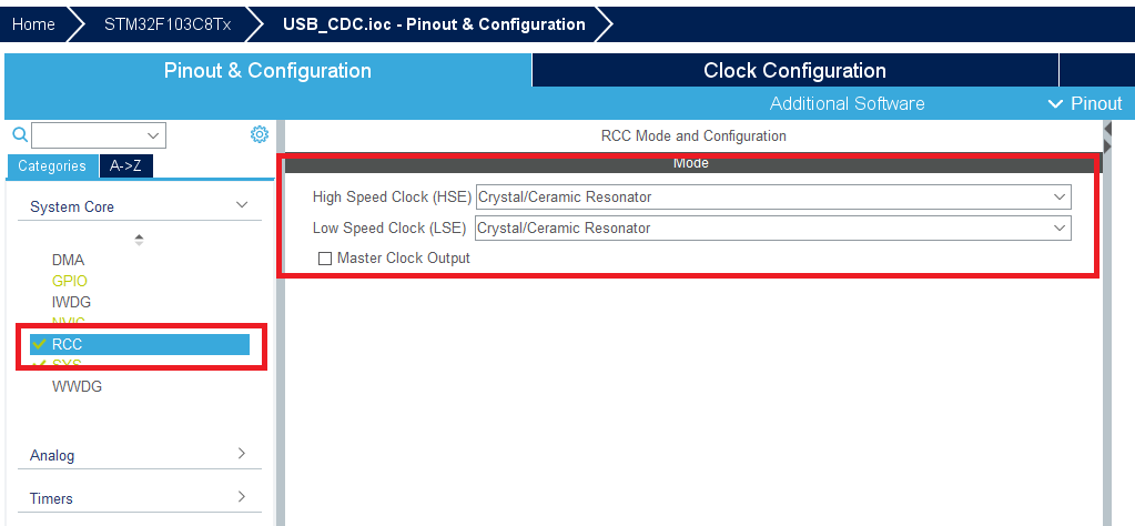 STM32 USB_CDC配置_修改虚拟串口名字-CSDN博客
