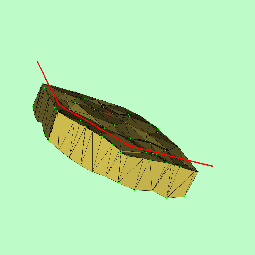 VTK 三角剖分 Delaunay2D（五）—— 折线裁剪封闭曲面_vtkclipclosedsurface的输入可以是哪些数据-CSDN博客