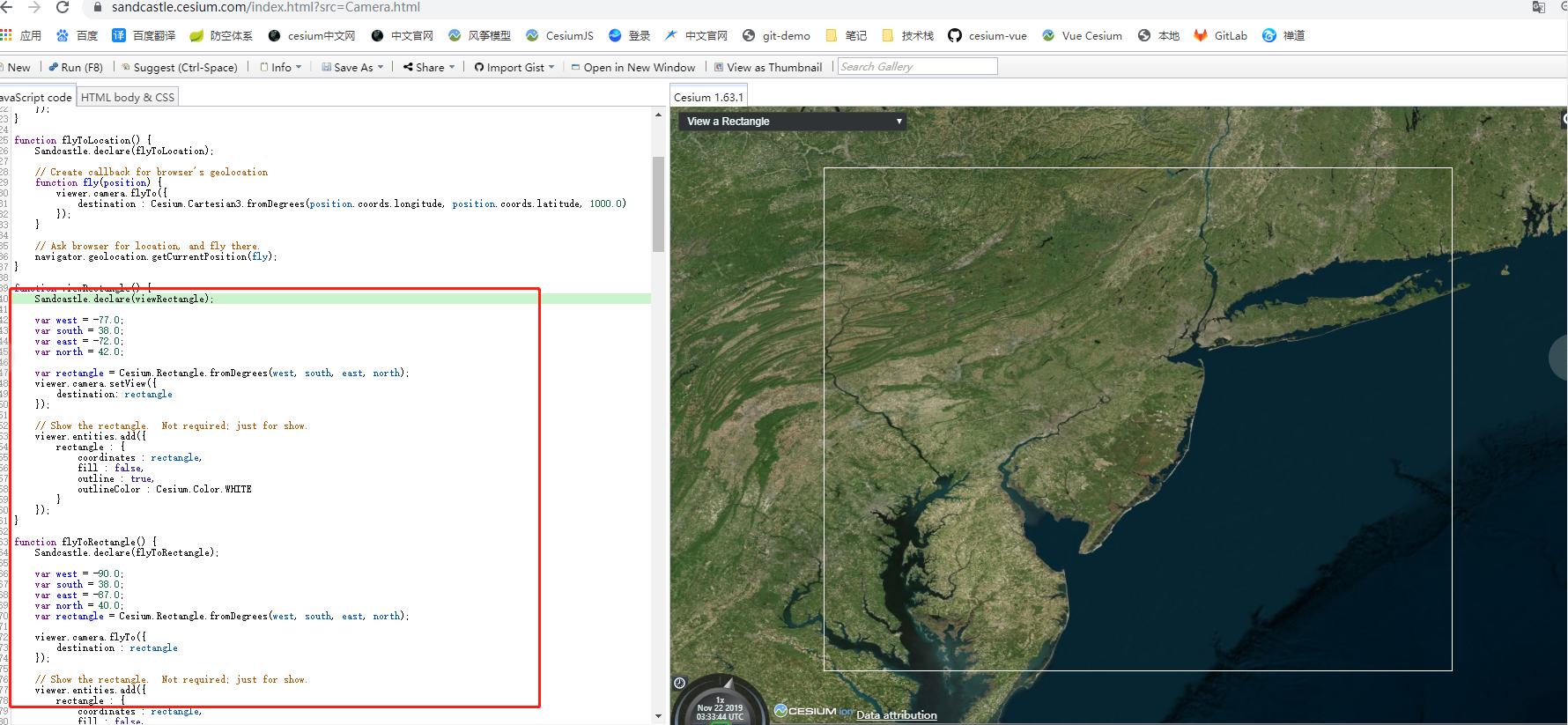 Cesium实现坐标转换;目标区域放大_cesium.rectangle.fromdegrees-CSDN博客