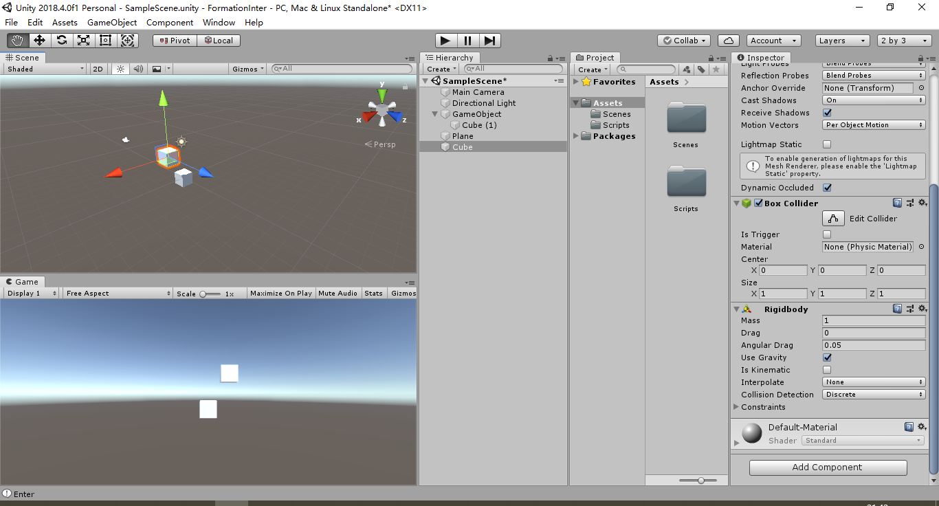 Unity 3d中ontriggerenter实现靠近物体就显示 远离就消失unity带骨骼的远距离消失 Csdn博客 