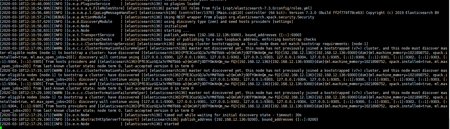 CentOS7.x安装ElasticSearch7.3.0（单机版）_es7.3单机部署设置用户-CSDN博客