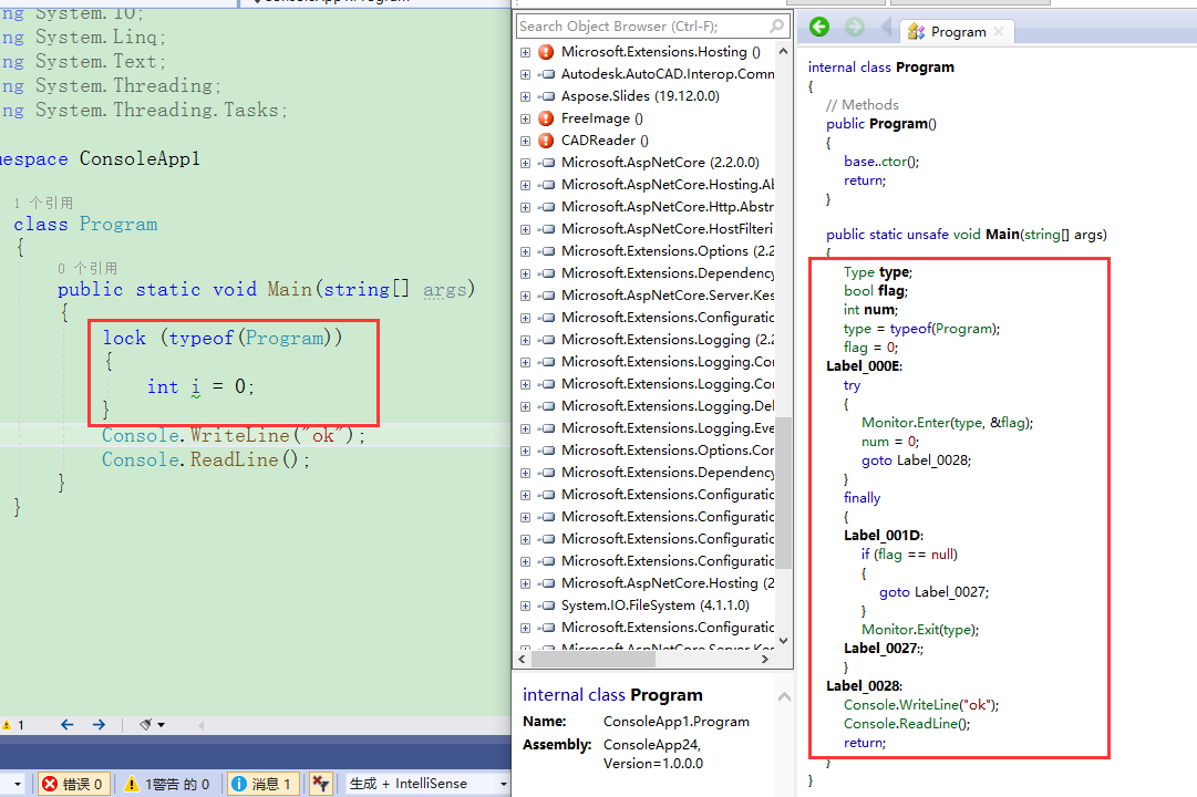 c#多线程同步之临界区（lock、Monitor、ReadWriterLock）/互斥量（Mutex）/信号量（Semaphore[Slim]）/事件（Auto ...