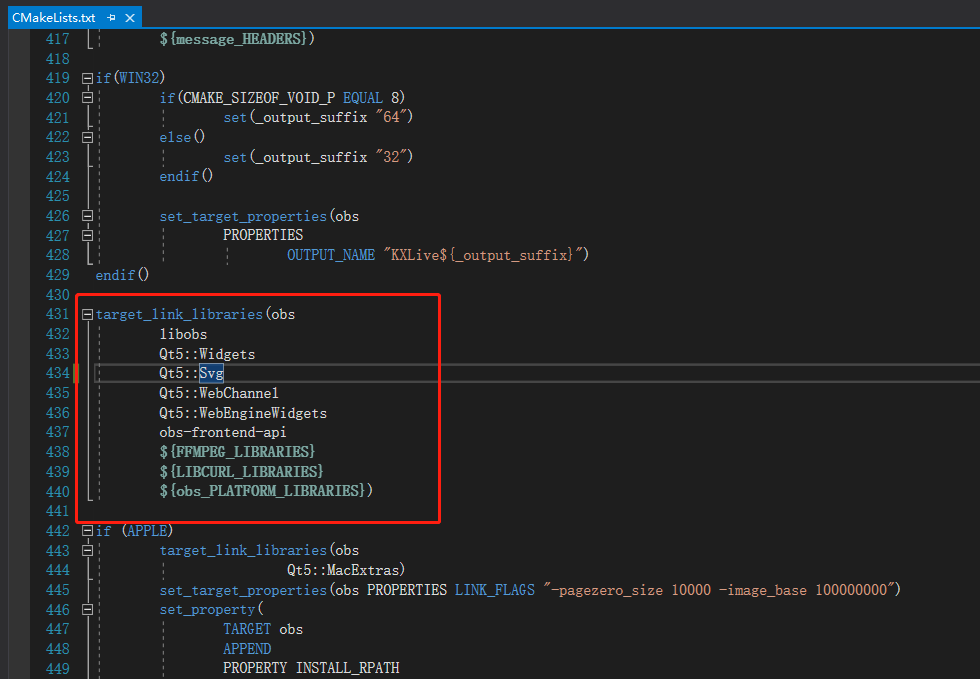 OBS 在UI模块中添加QNetWork,QWebChannel ,QWebengineWidget 等模块----------------OBS二次开发_obs软件 qt二次开发教程-CSDN博客