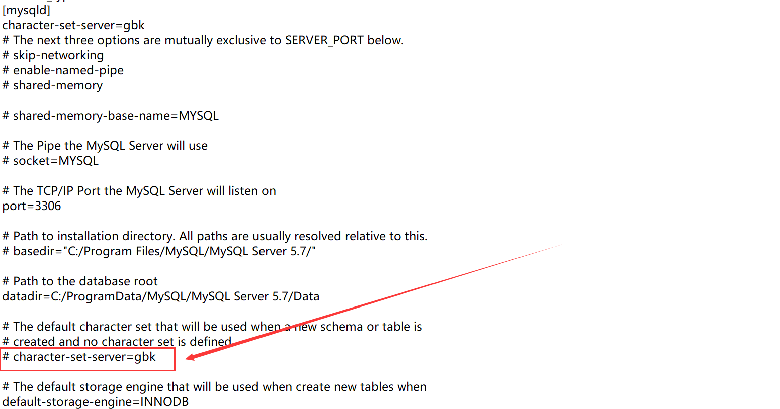 mysql如何永久更改默认character-set-server等字符集_mysql character set 默认-CSDN博客