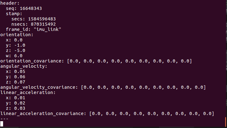 ROS学习笔记 -- IMU in ROS_imu消息类型ros-CSDN博客