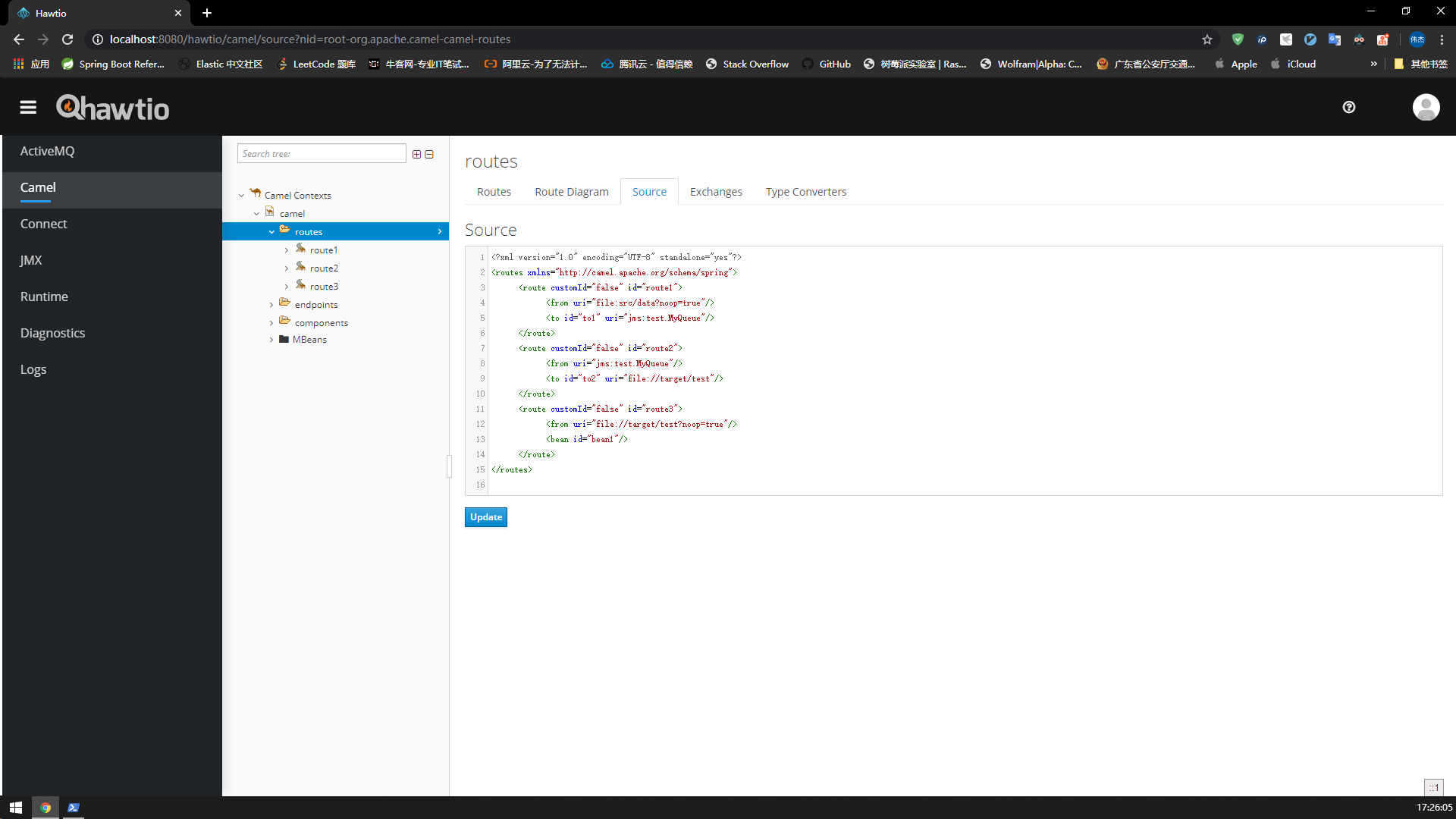 Hawtio 监控与管理 Apache Camel 路由 Router 可视化_apache camel可视化-CSDN博客