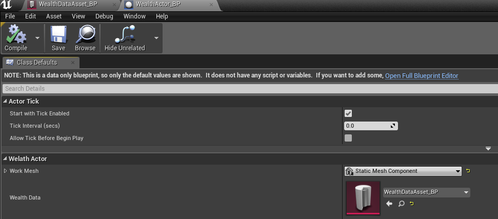 UE4学习记录：资源加载（一） ——DataAsset使用_ue data asset-CSDN博客