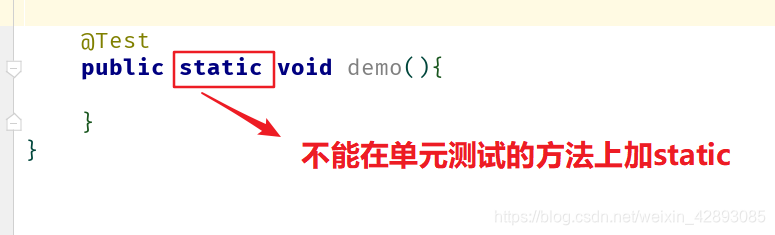 Idea中无法使用testidea不能注解test Csdn博客