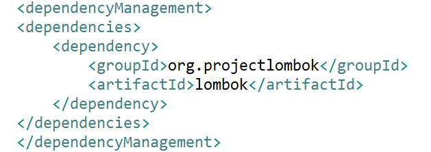 Project build error: 'dependencies.dependency.version' for org.projectlombok:lombok:jar is ...