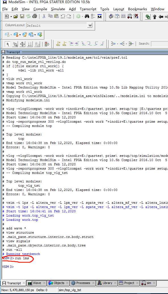 QUARTUS PRIME 调用 MODELSIM仿真的步骤_quartus prime仿真-CSDN博客
