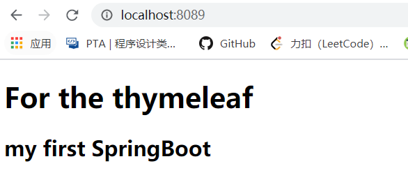 （2）springboot跳转界面：访问static和templates目录下的文件 Springboot Static Template Csdn博客