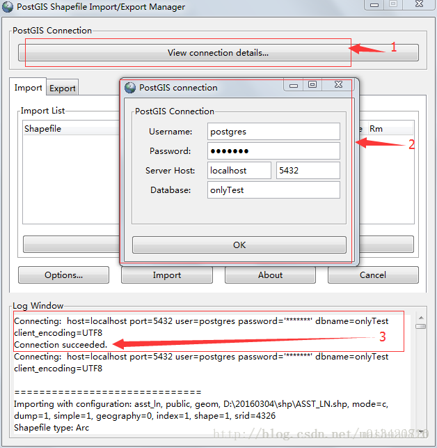 安装使用PostgreSQL、PostGIS导入Shapefile文件_postgls 简书-CSDN博客