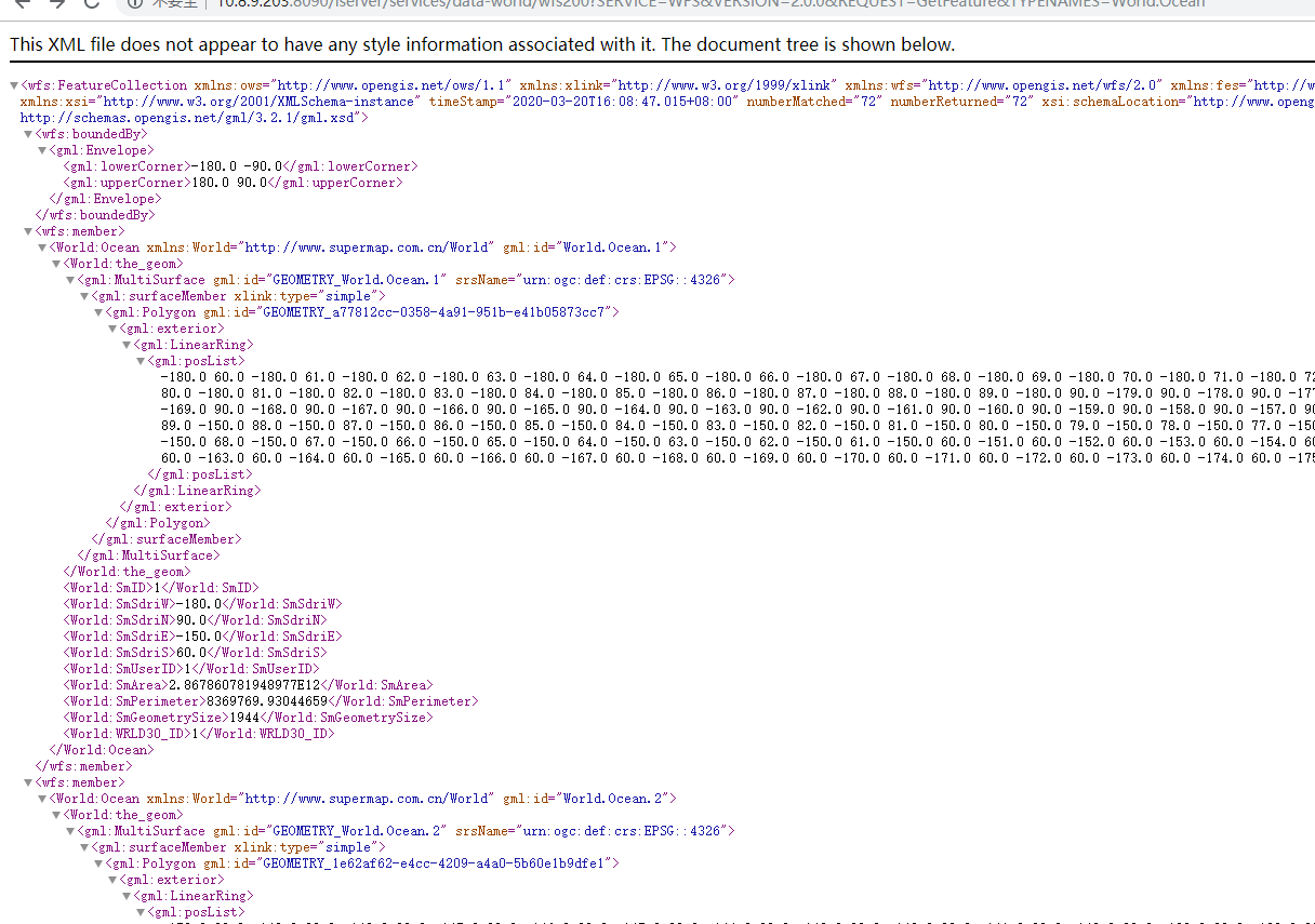 iServer的WFS服务查询_iserver wms 查询-CSDN博客