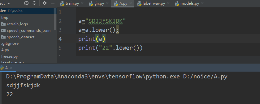python编程之word.lower()的用法-CSDN博客